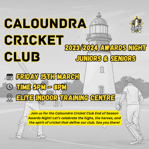 2024 Awards Night Raffle Tickets | Caloundra Cricket Club Inc.